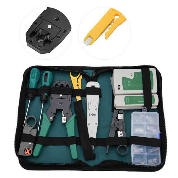 11-piece Cable Tester, Cable Tester Kit Maintenance Tools, Combination ...