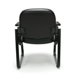 OFM Guest and Reception Chair with Arms, in Black - Walmart.com