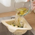1. Suction Cup Sink Strainer Basket, Auto-Drain Sponge Holder & Drying ...
