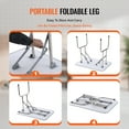 SKYSHALO Grooming Table for Pets, Dual Arm & Clamp Design, 36''x24 ...