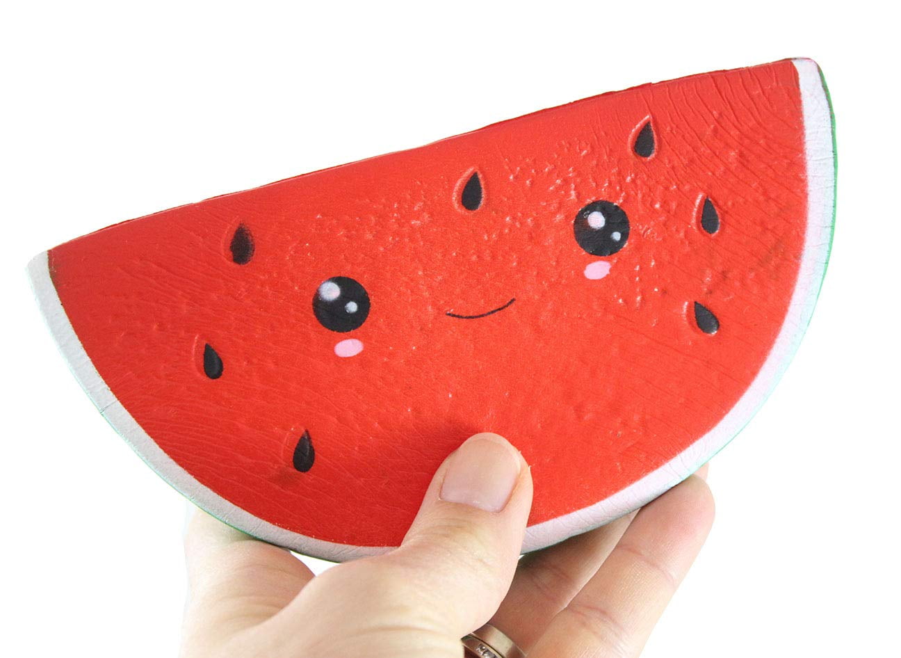 Squishy Slow Rise Watermelon Slice Scented Sensory Stress Fidget Toy Fruit Memory Foam
