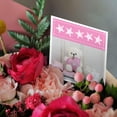 3drose, Cute White Little Teddy Bear with Heart and Gift Box, 12 ...