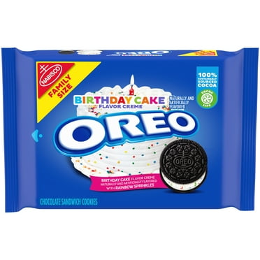 OREO Toffee Crunch Creme with Sugar Crystals Chocolate Sandwich Cookies ...