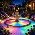 1000Pcs Garden Fluorescent Granules for Garden Luminous Decorative ...