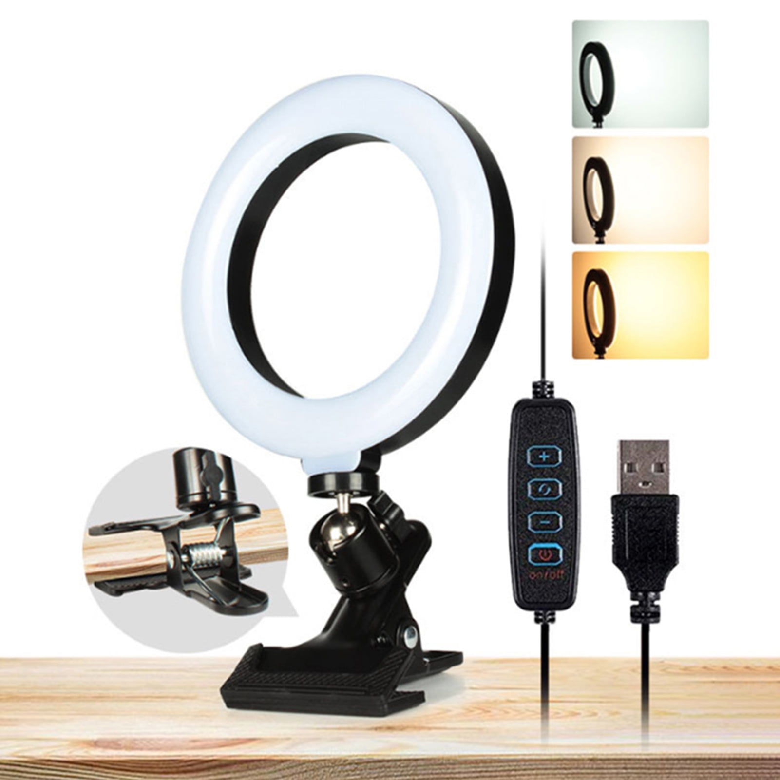 Click here for Ccdes Light 6inches Leds Selfie Ring Light With Cl... prices
