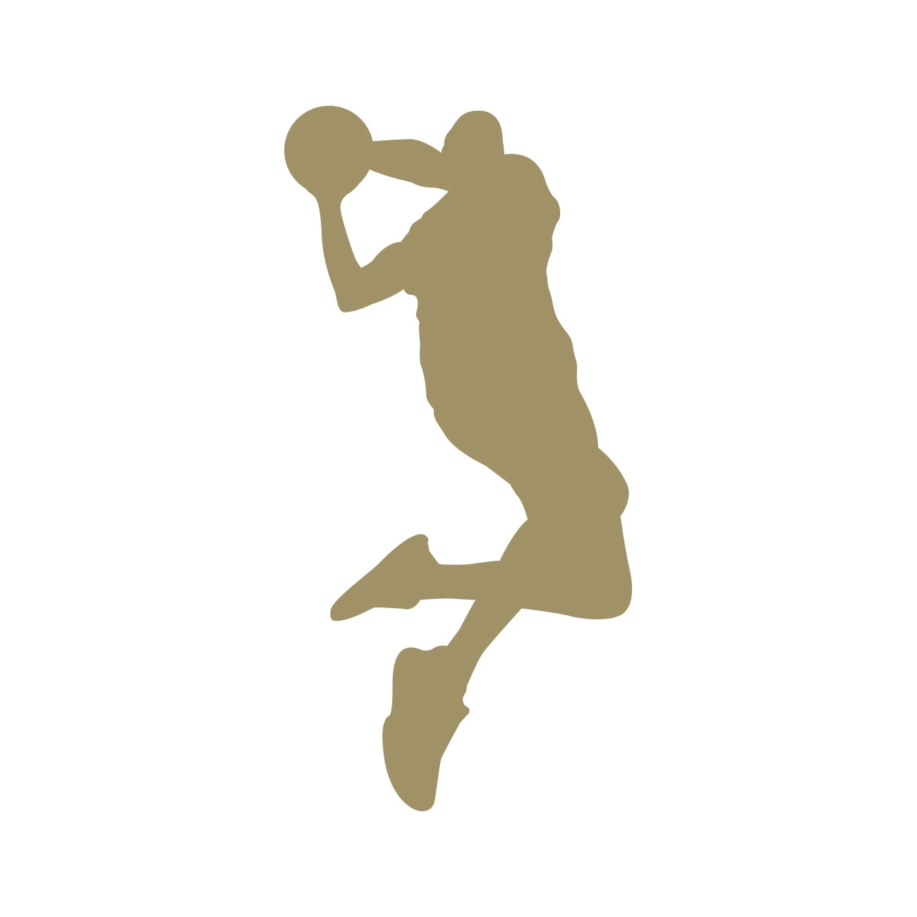 Mens Basketball Sticker Decal Die Cut - Self Adhesive Vinyl ...