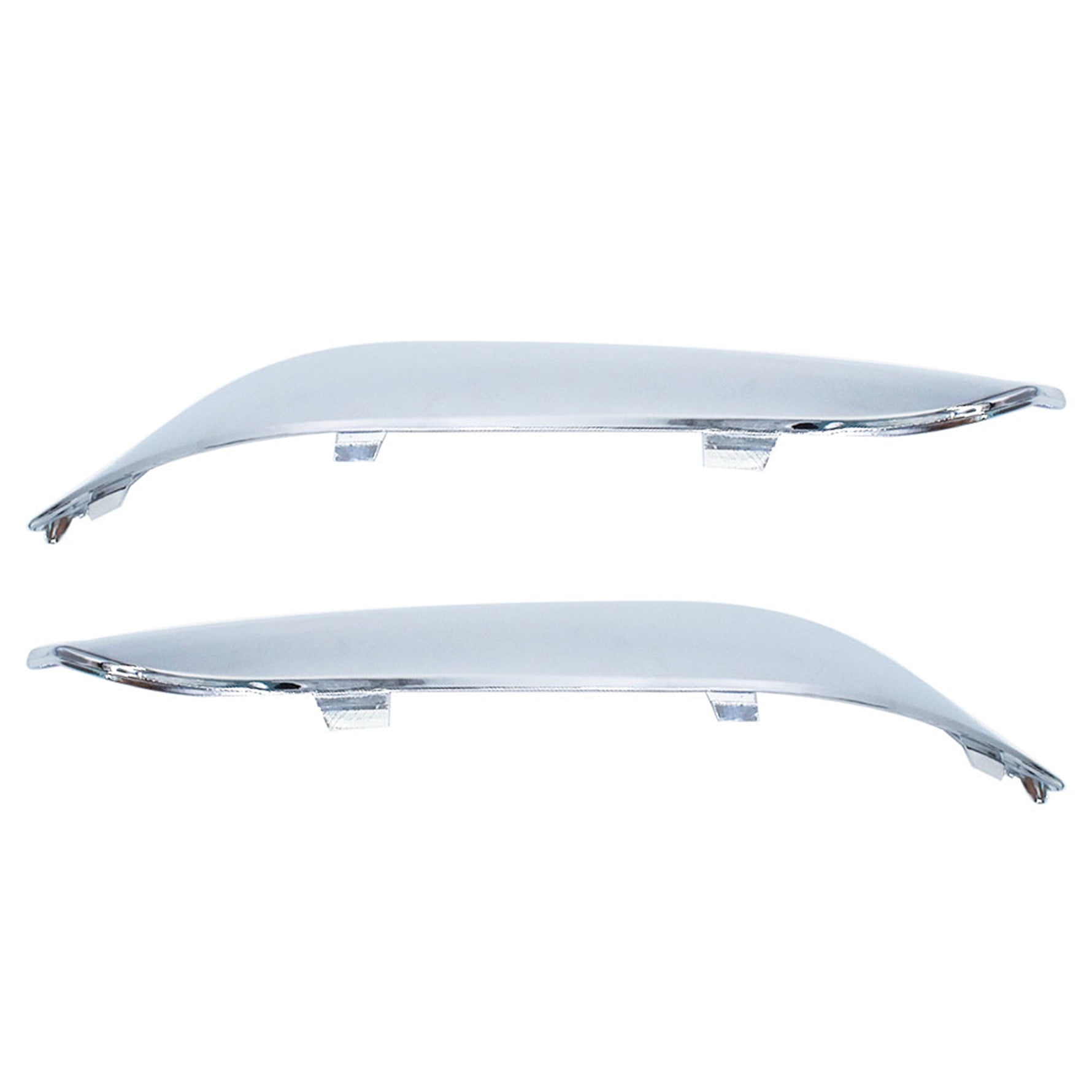 Front Left Right Bumper Molding Chrome Trim Set Replacement for 2011 ...