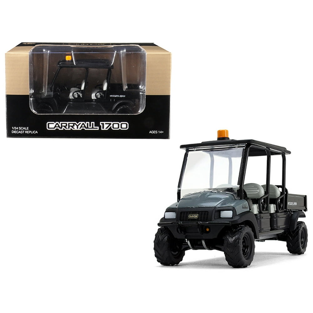 Club Car Carryall 1700 4x4 with Tilting Box Dark Gray/ Black 1/34 ...