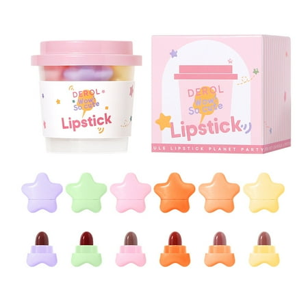 Matte Compact Lipstick Star Candy Mini Capsule Lipstick | Walmart Canada