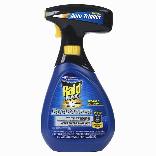 Raid Max Bug Barrier, 30 fl oz - Walmart.com