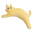 Cute Cat Plush Short Body Pillow Cuddle Cartoon Stuffed Animals Cat ...
