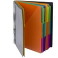 Walmart Poly Project Organizer, Letter Size, 1/3-Cut Tab, Bright Colors ...