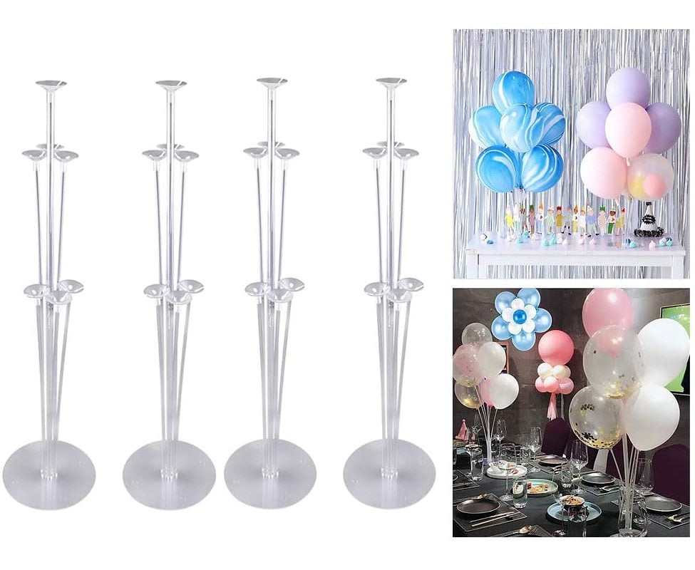 4 pieces party balloon stand kit / party balloon kit party decoration ...