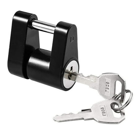 kurtrusly Hard Trailer Lock Small Convenient Connector Hitch Locks ...