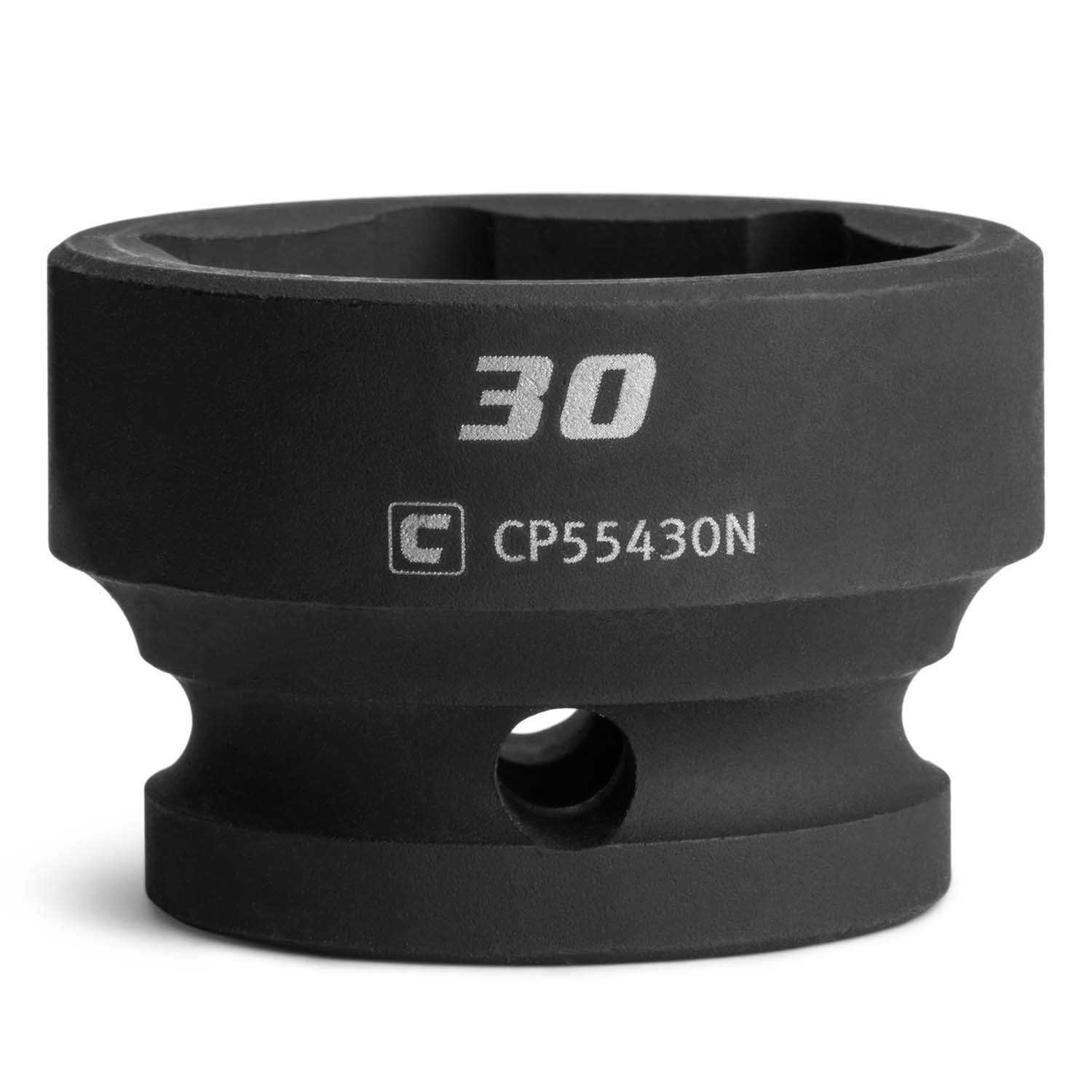 Capri Tools 30 mm Stubby Impact Socket, 1/2 in. Drive, 6-Point, Metric ...