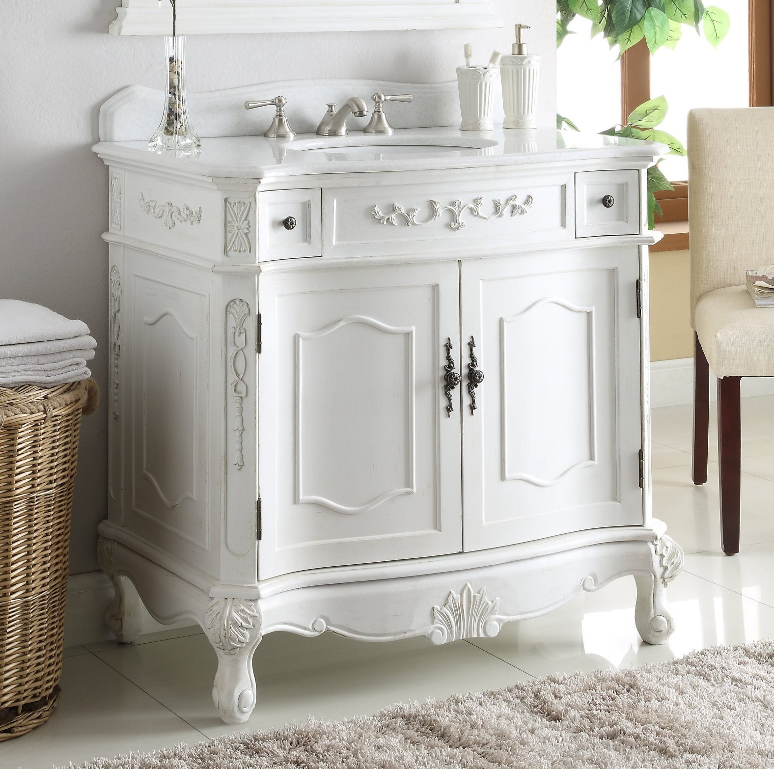 Antique White Bathroom Vanities - Image to u Antique White Bathroom Vanities - Image to u