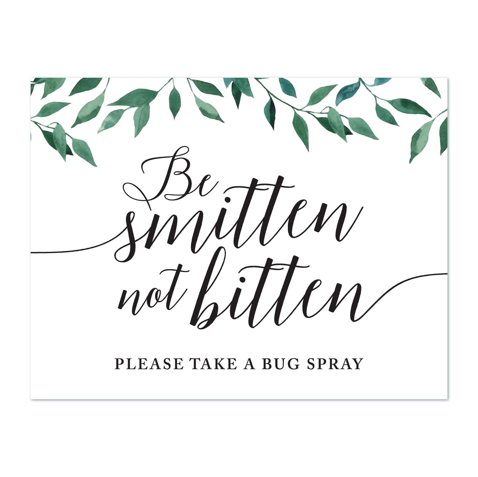 Wedding bug spray | Honestweddingadvice.com