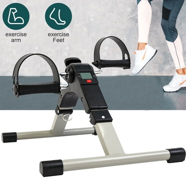 Costway Gym Cycle: Folding Pedal Exerciser for Full Body Rehab, Cardio ...