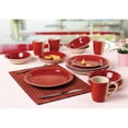 Studio Dinnerware 16 Piece Hand Painted Color Dinnerware Set, Service ...