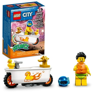 LEGO City Stuntz Value Set 3 Minifigures 3 Bikes and Carrying Case ...