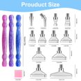 Art & Craft Kit Pink+B+P+12Silver 24 Art Pen Set with Metal Tips for ...