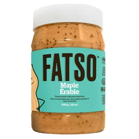 Fatso - Maple Peanut Butter, 500g - Walmart.ca