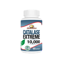 Catalase Extreme 10,000, 60 Capsules - Enzyme Replenisher, Hair ...