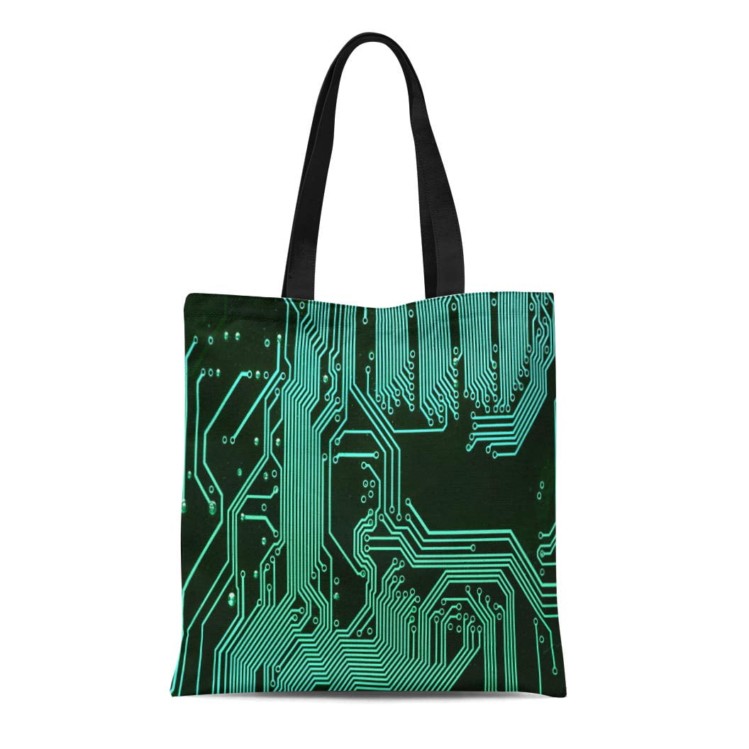 ASHLEIGH Canvas Tote Bag Circuit Board Electronic Computer Hardware ...