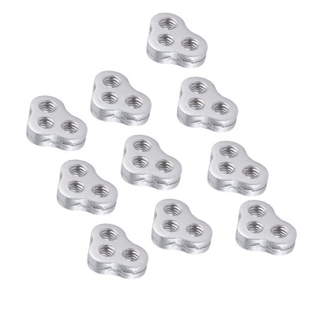 Gupbes Offset Supplies,10 Pcs Offset Brackets Luminum Alloy 3 Hole ...