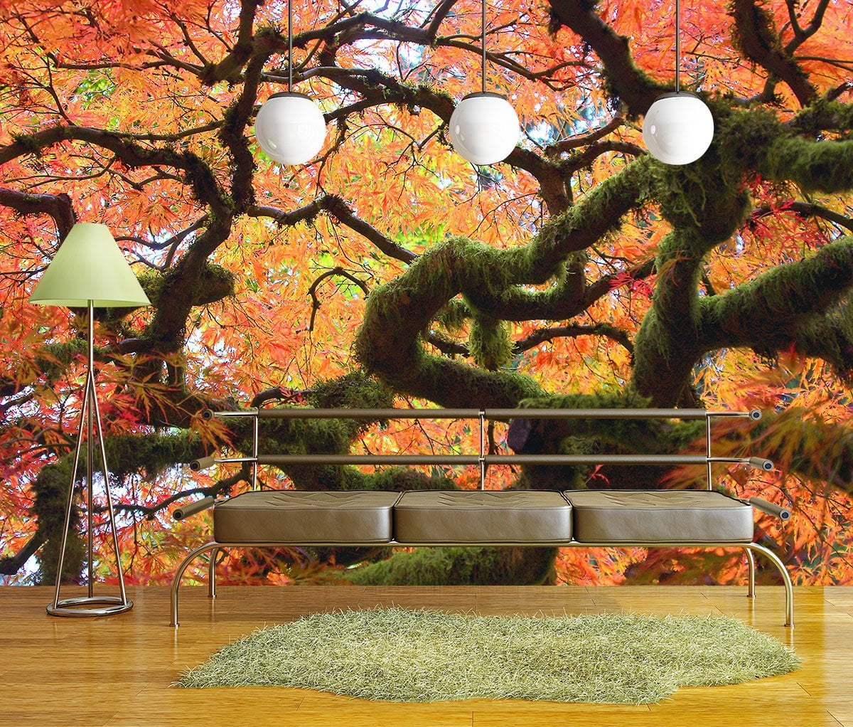 Wall26 Gnarly Japanese Maple Tree - Removable Wall Mural | Self ...