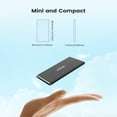 Mini Portable SSD 250GB External Mobile Solid State Drive USB 3.1 Ultra ...