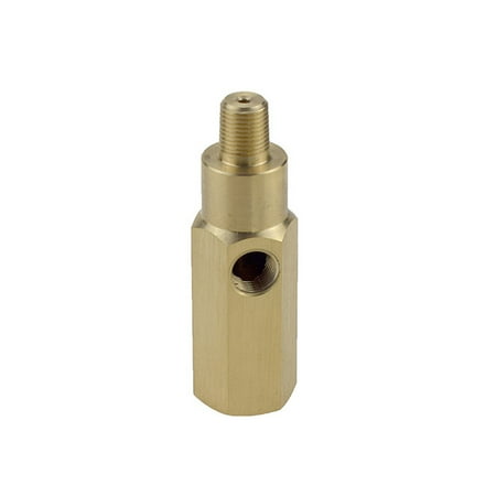 Ruiboury Oil Pressure Gauge Adapter Brass Sender Fit Portable Turbos ...