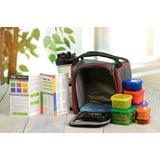 Meal Prep Haven 7 Piece Multi-Colored, Color Coded Portion Control ...