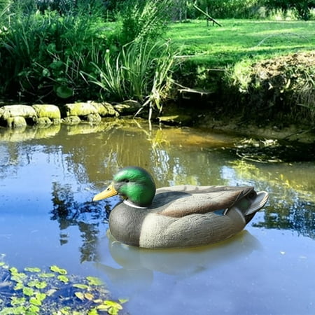Floating Decoy Duck Decoy Drake with Weighted Floating Keel for Fishing ...