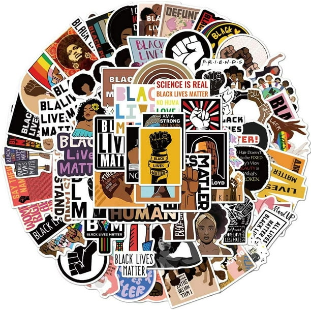 Civil Rights Stickers[100PCS] Civil Rights for African Americans Women ...