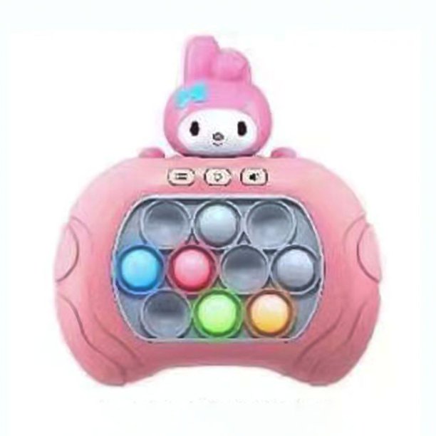 Disney Stitch Mickey Quick Push Game Console Upgraded Fingertip Press ...