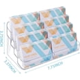 2 Pack Plastic Business Card Holder for Desk, Clear Acrylic Business ...