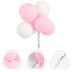 Multi Color Balloon Bouquet Cluster/Single Birthday Balloon Pick Cake ...