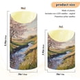 2PCS Medium Flameless Candles Lamp Flameless Candles Slanted Candle ...