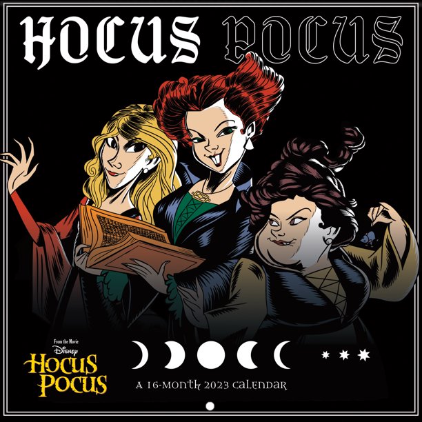 2023 Hocus Pocus Wall Calendar - Walmart.com