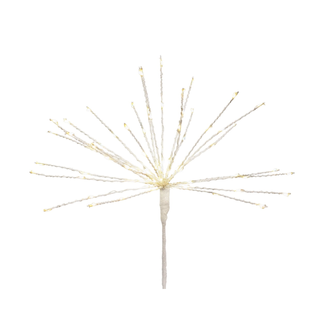 Home Decorative LED Starburst Tree Topper 15.5"W x 23.5"H 75 Lights UL ...