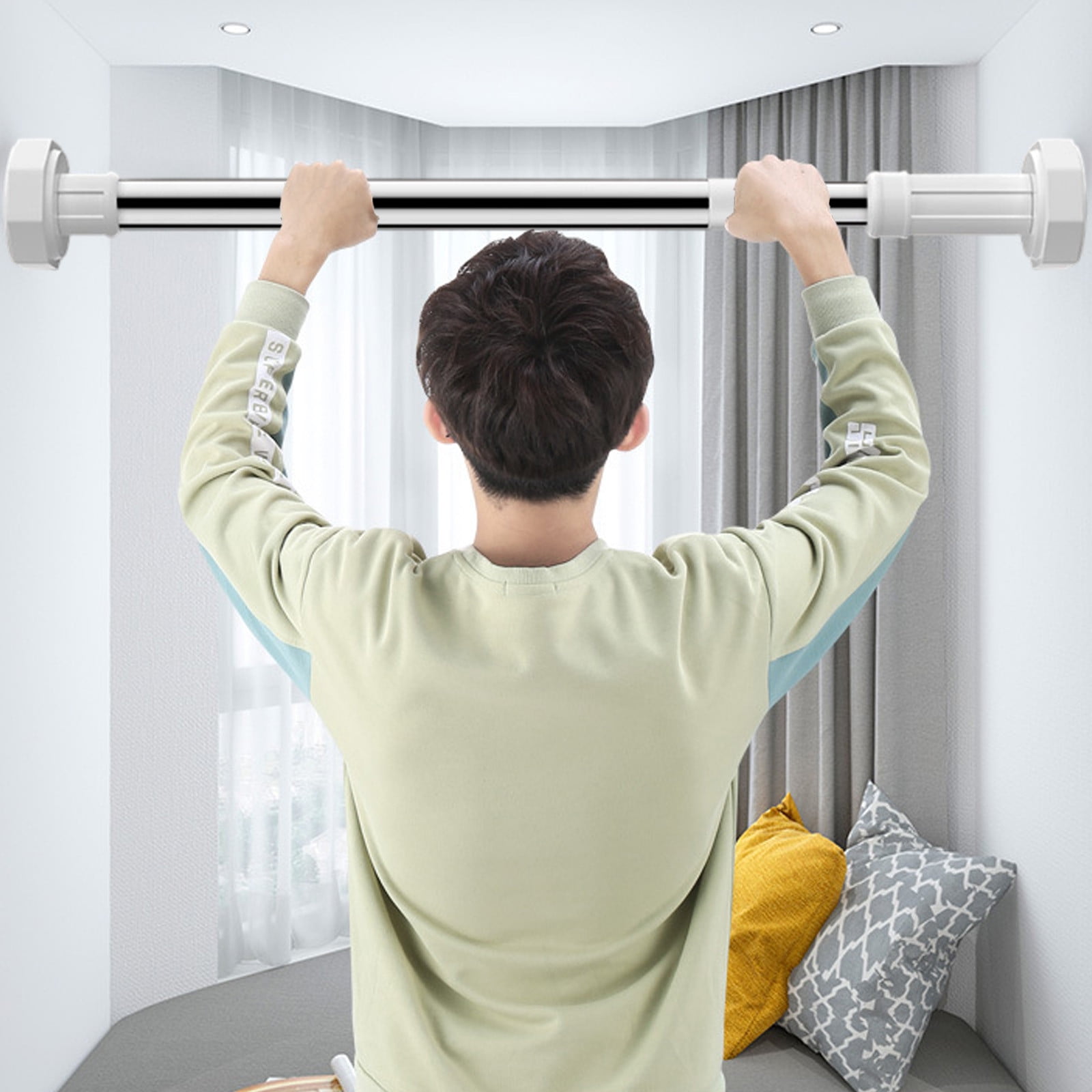 Click here for Birdeem Telescopic Tension Curtain Rod adjustable... prices