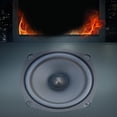 5.25Inch HIFI Subwoofer Loudspeaker Engineered Metal Rubber Structure ...