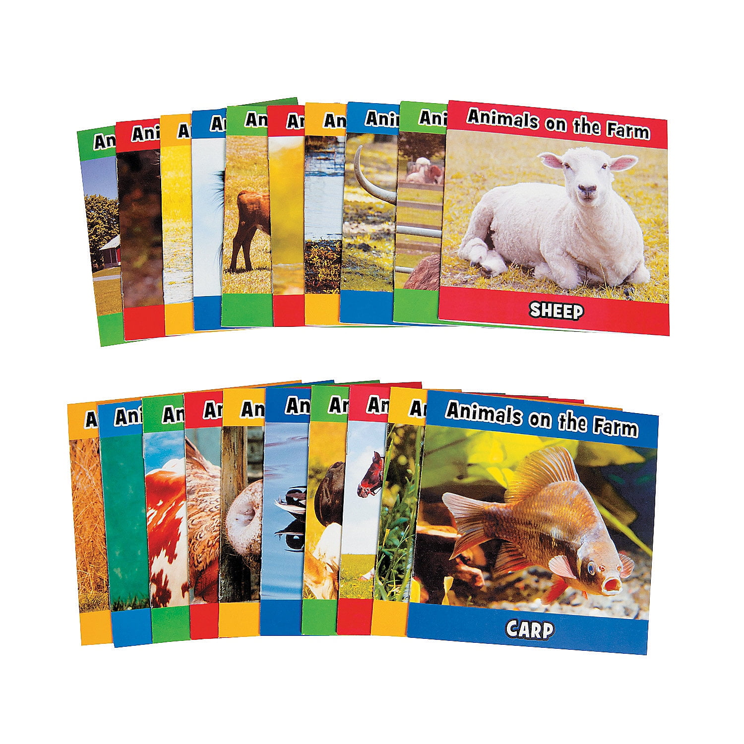 Farm Animal Readers (20Pc) - Educational - 20 Pieces - Walmart.com