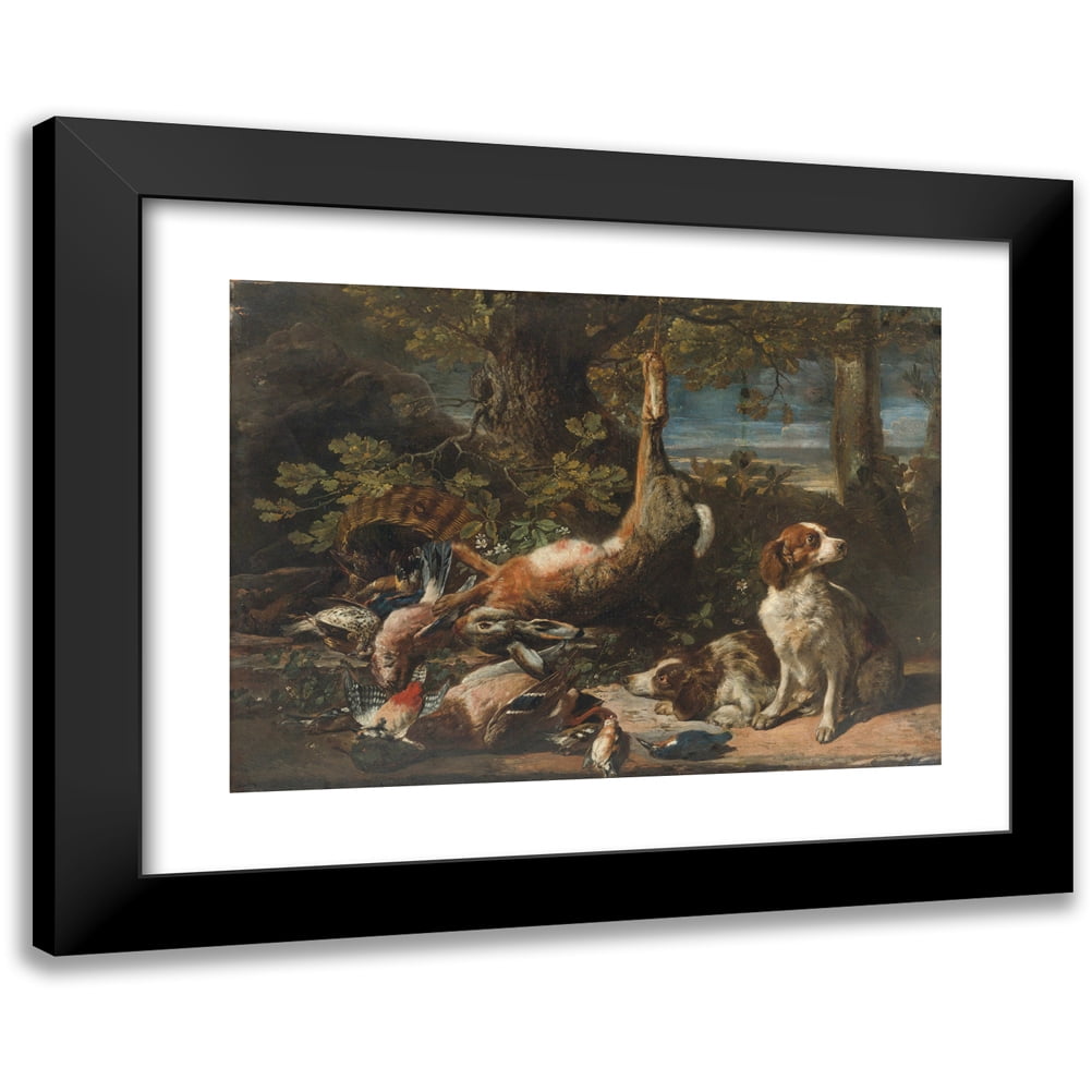 David de Coninck 24x18 Black Modern Framed Museum Art Print Titled ...