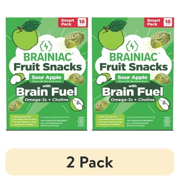 (3 pack) FruitBlox Unspeakable Sour Fruit Snacks, Apple Strawberry ...