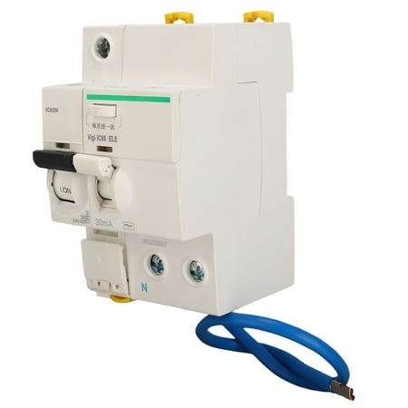 IC65N Circuit Breaker, 2 Locking Clip AC230V 400V Circuit Breaker Air ...