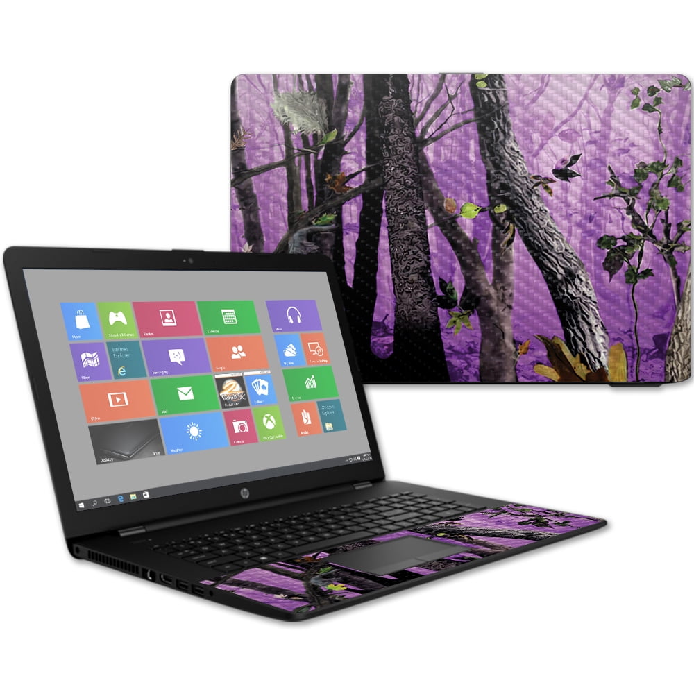 Carbon Fiber Skin Decal Wrap Compatible With HP 17t Laptop 17.3" (2017 ...
