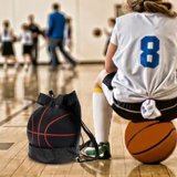 ZTTD Basketball Backpack Fabric Single Shoulder Crossbody Bag ...
