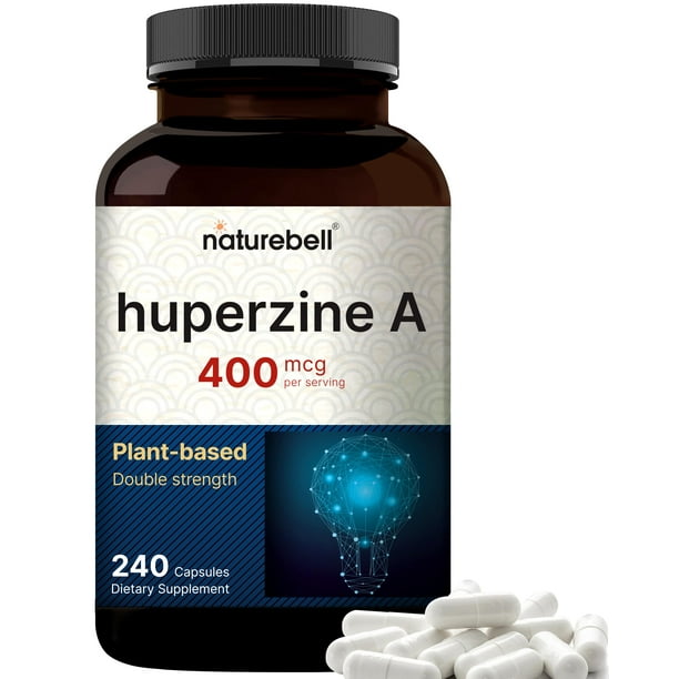 Suplemento NatureBell Huperzina A 400 mcg 240 cápsulas | Walmart en línea
